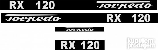 TORPEDO RX 120 - Nalepnice za traktor - KupujemProdajem
