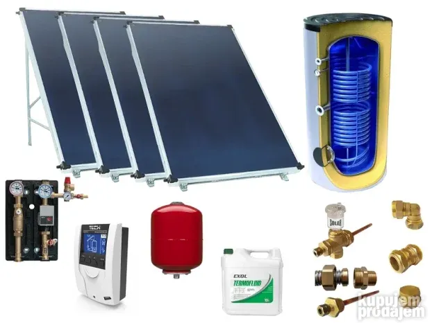 Solarni sistemi za zagrevanje vode - KupujemProdajem