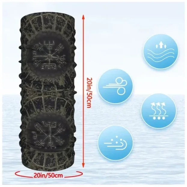 Bandana Marama Vegvisir Viking Kompas Šal Potkapa Maska Kapa ...