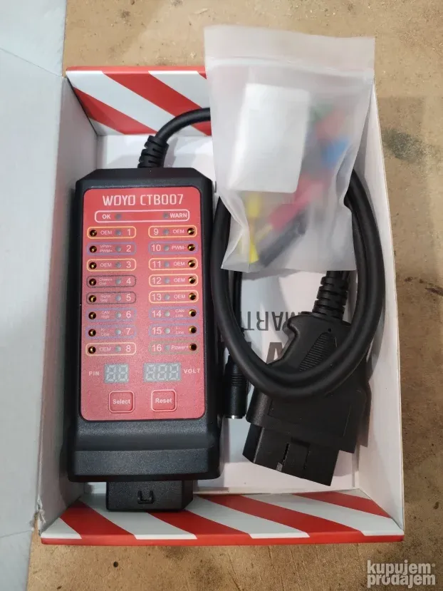 Obd2 can tester pinova woyo ctb007 pinout - KupujemProdajem