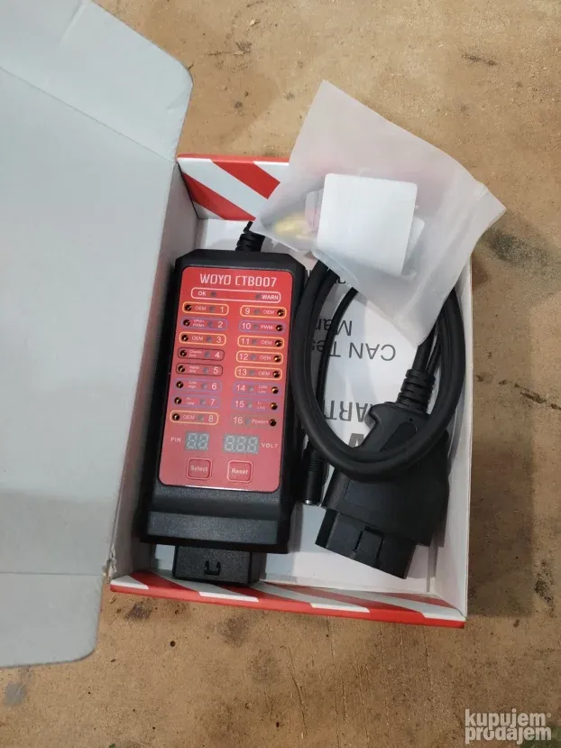Obd2 can tester pinova woyo ctb007 pinout - KupujemProdajem