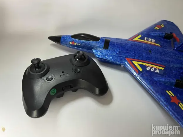 Avion F-22 na daljinski igracka avion od pene koji leti 50m ...
