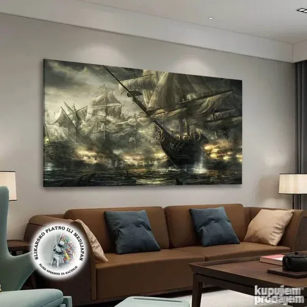 Slike,kanvas,Brod,more,jedrilica Dimenzija po želji - KupujemProdajem