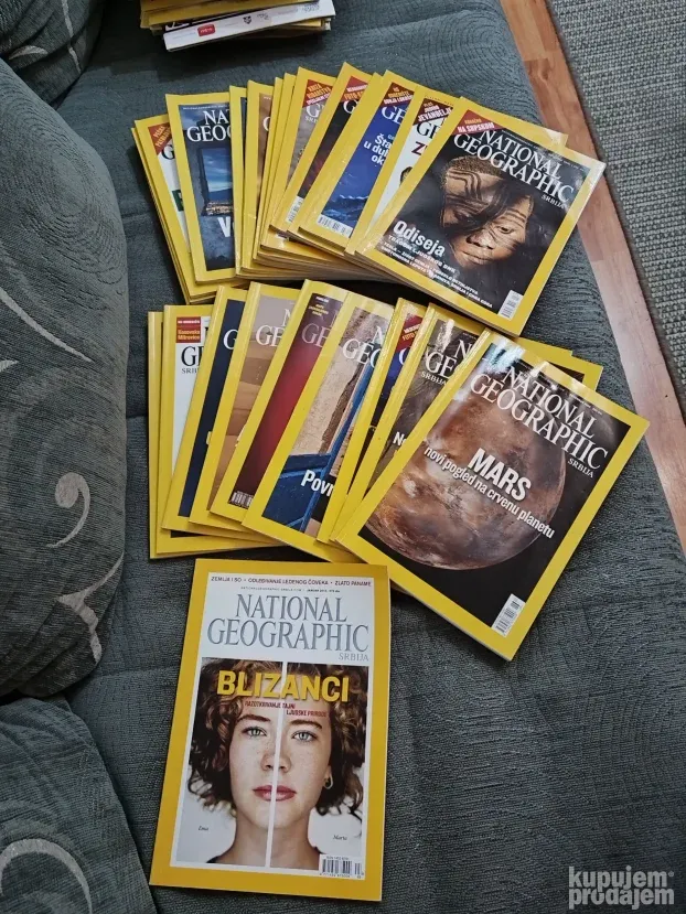 National geographic - 24 broja - vidi opis - KupujemProdajem