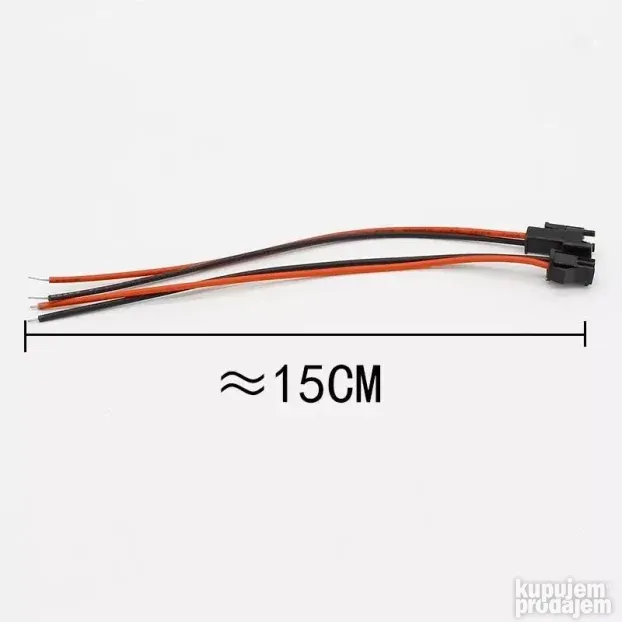 Konektori univerzalni 2 pina džekovi za auto, motor, mašine ...