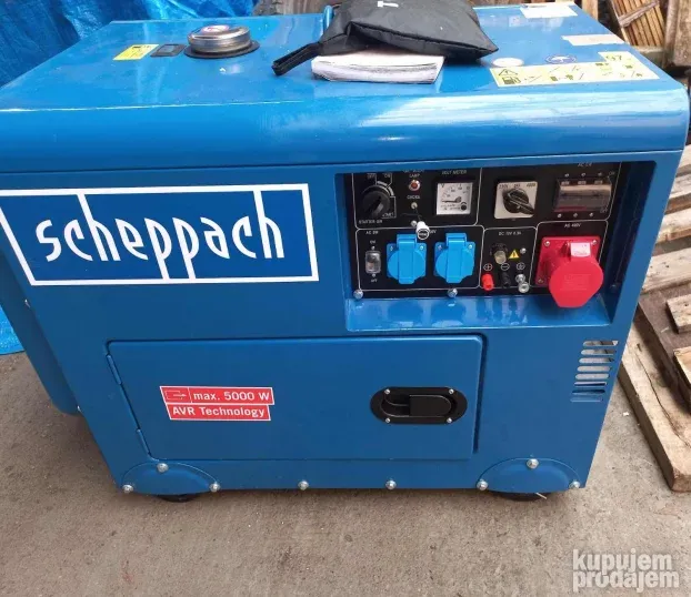 Agregat Sg 5200d Dizel 5.5 kw na elektro start - KupujemProdajem