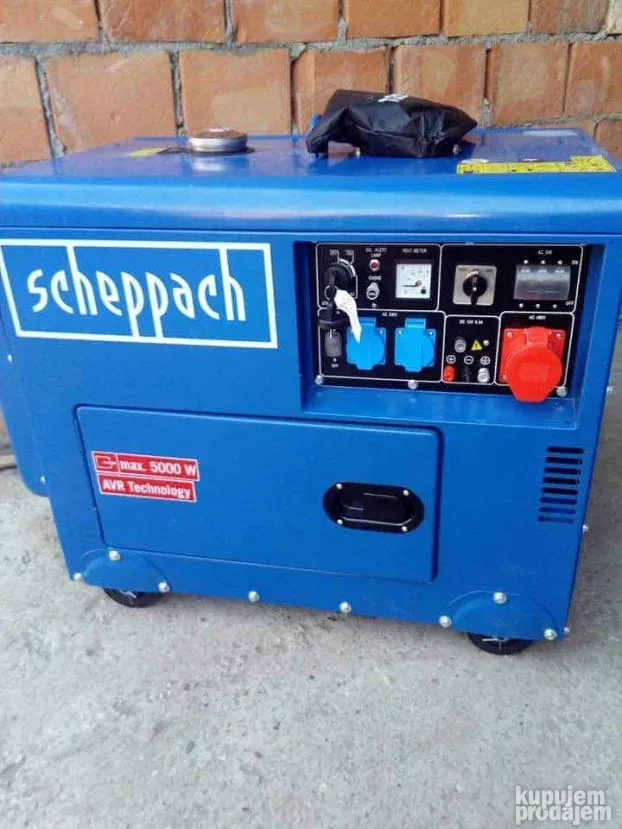 Agregat Sg 5200d Dizel 5.5 kw na elektro start - KupujemProdajem