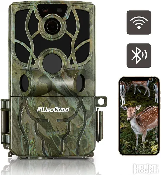 Usogood TC80 Real 4K 48MP, WiFi, BT lovacka kamera - KupujemProdajem