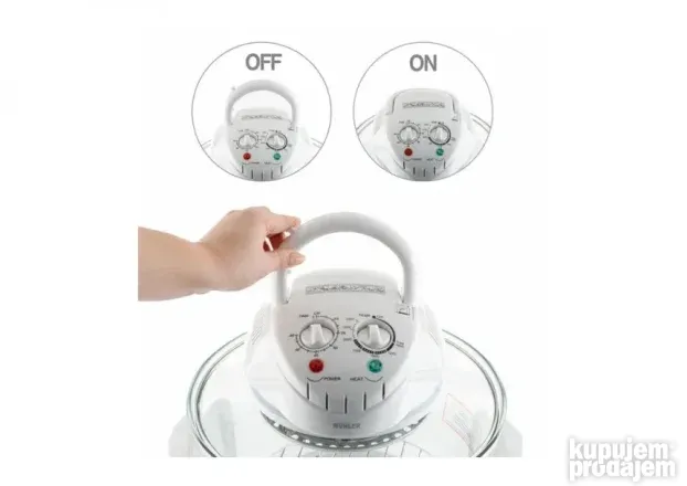 Turbo rerna i Air Fryer 2 u 1 Muhler MFC1200 - KupujemProdajem