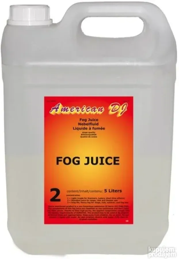 American DJ Fog Juice 2 Medium 5l - KupujemProdajem