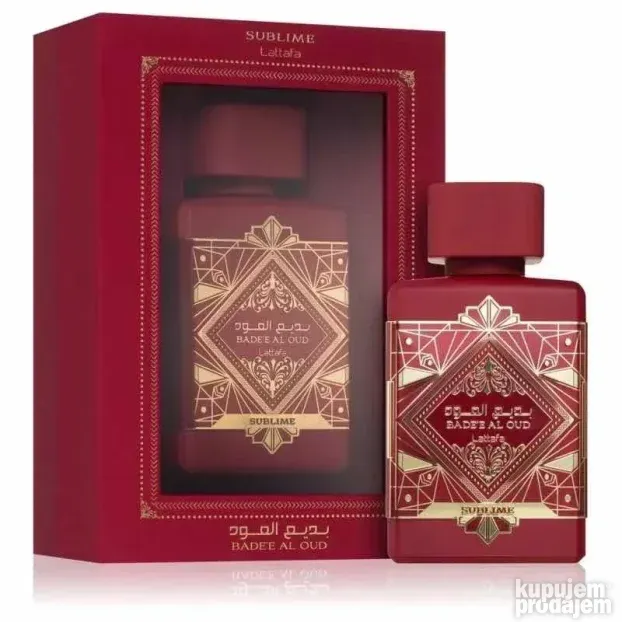 Lattafa Badee al oud sublime edp 100ml (Kay Ali Red) - KupujemProdajem