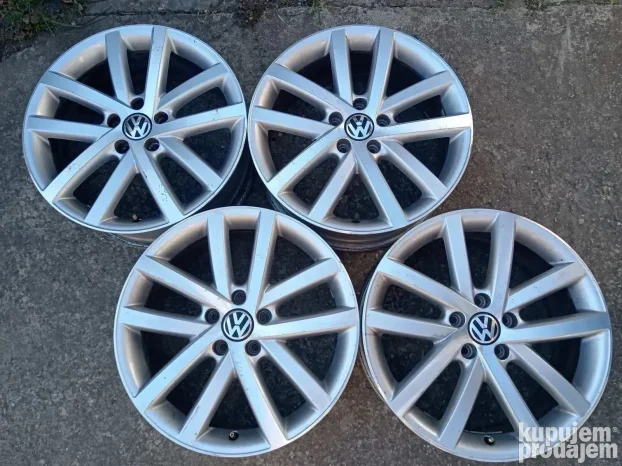 VW Golf 6 Vancuver Original alu felne 18 5x112 - KupujemProdajem