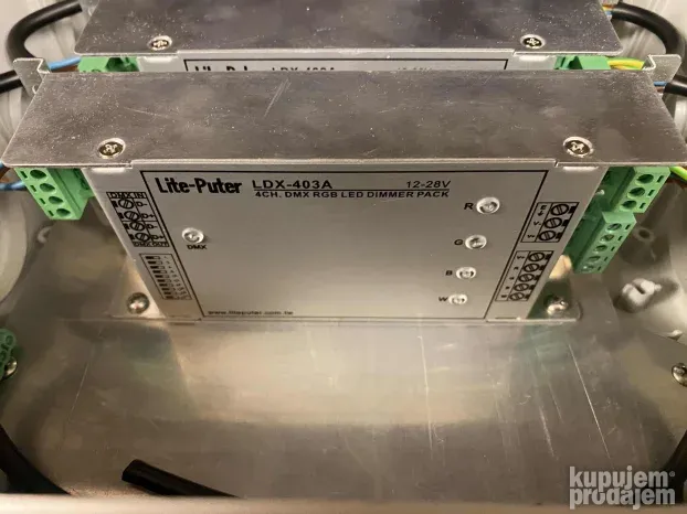 Lite Puter LDX-403A 4CH DMX LED RGB Dimmer Pack - KupujemProdajem