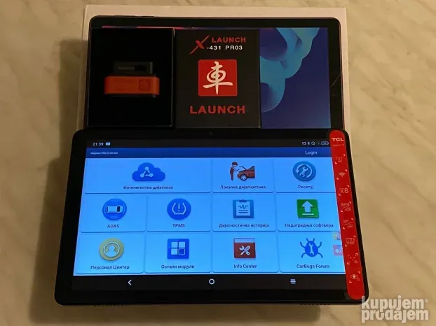Launch X431 Univerzalna Auto Dijagnostika + Tablet Diagzone ...