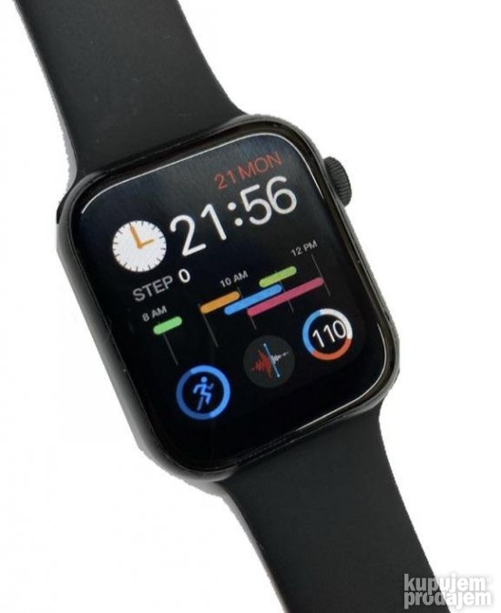 Smart sat crne i roze boje-pametni sat-smart watch-smart sat ...