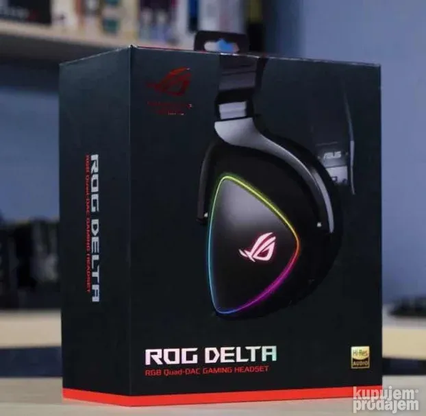 Asus Rog Delta 7.1 Surround RGB slusalice / garancija - KupujemProdajem