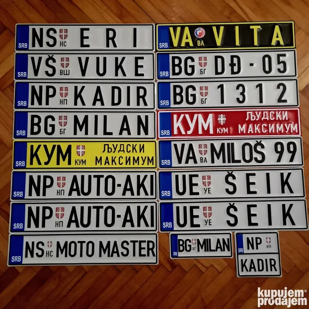 Tablice sa natpisom po želji - KupujemProdajem