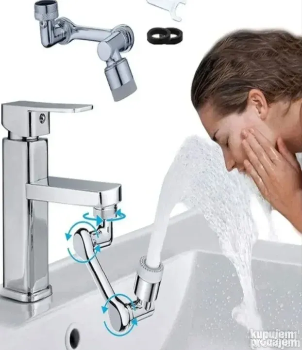 Univerzalni nastavak za slavinu - Rotirajući nastavak - KupujemProdajem