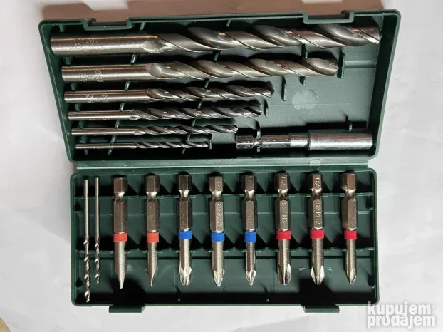 Parkside Komplet Set Bitova i Burgija u Kutiji - KupujemProdajem