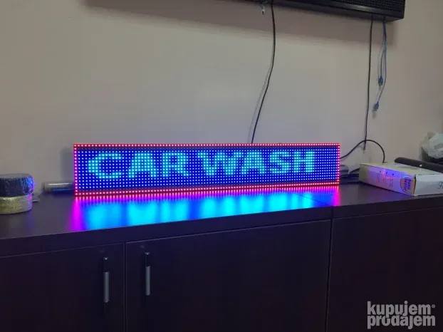 Led reklame-reklame sa pokretnim tekstom-za autoperionice - KupujemProdajem