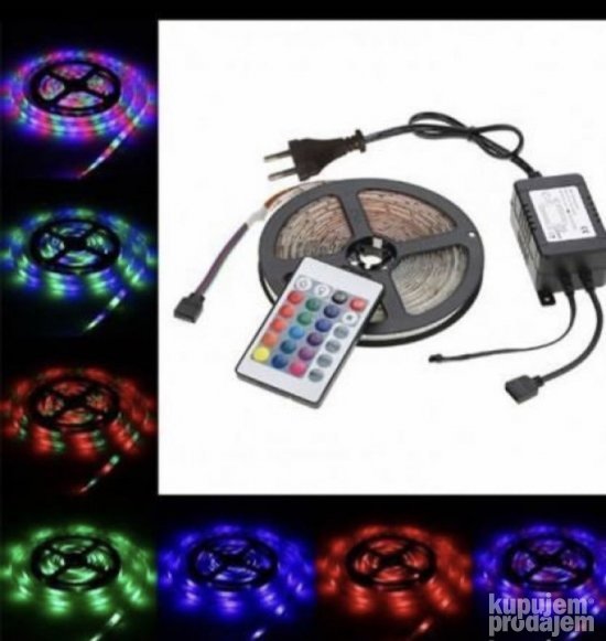 LED TRAKA 10m RGB led traka LED TRAKA led traka LED TRAKA - KupujemProdajem