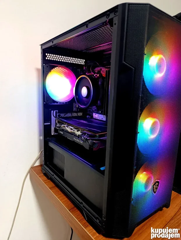 GAMING PC Ryzen 5 3600 / RX 5700 XT 8GB / 16GB RAM - KupujemProdajem