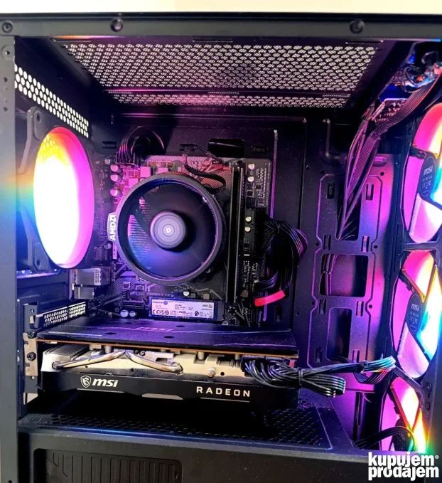 GAMING PC Ryzen 5 3600 / RX 5700 XT 8GB / 16GB RAM - KupujemProdajem