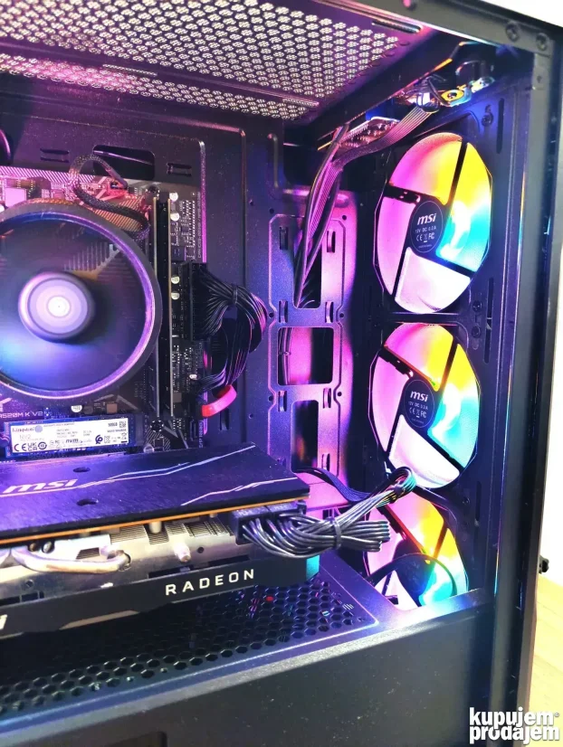 GAMING PC Ryzen 5 3600 / RX 5700 XT 8GB / 16GB RAM - KupujemProdajem