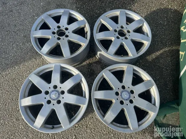 Alu felne Mercedes R klase Original 17 5x112 ML Vito B CLA ...