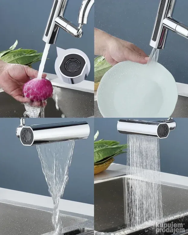 Multifunkcionalni rotirajuci nastavak za slavinu, cesmu - KupujemProdajem