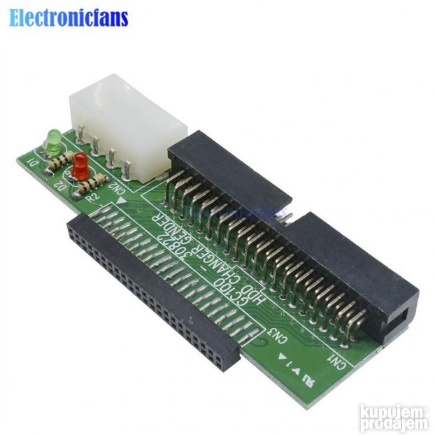 Adapter IDE HDD 44pin 2.5" na PATA 40pin ATA 3.5" 44/40 pin ...