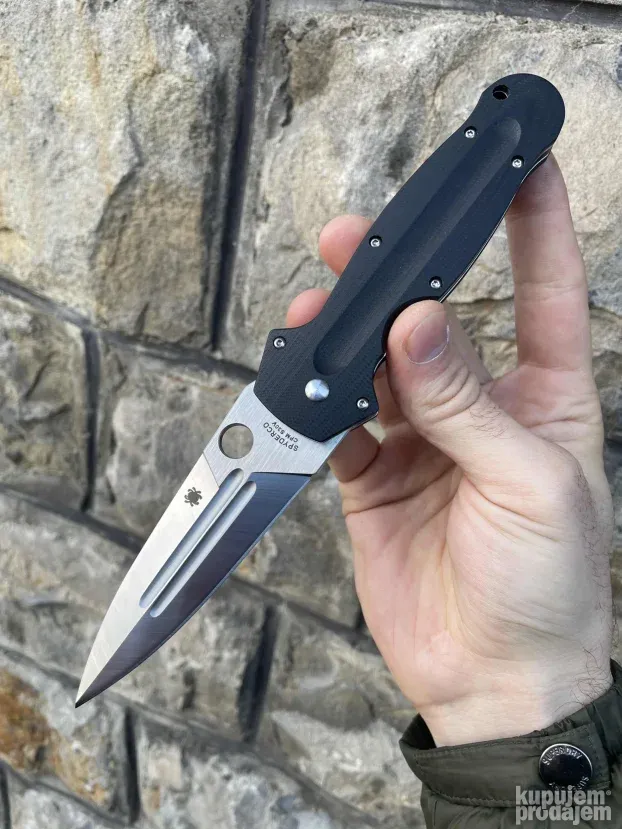 Spyderco EuroEdge vrhunski preklopni noz bodez - KupujemProdajem