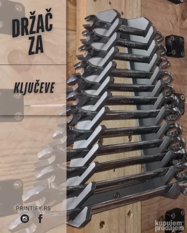 Drzac za kljuceve za radionicu (Alat, zidni, organizator) - KupujemProdajem