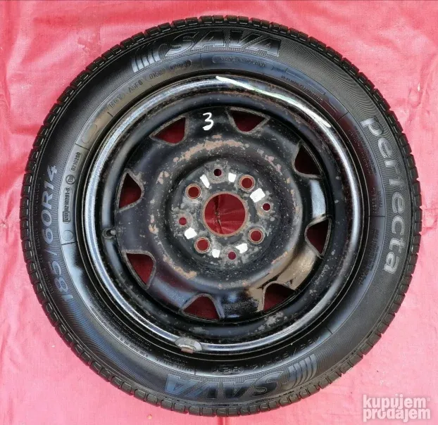 Čelična felna 14 za AUDI 80 / 90 4x108 (1 kom) - KupujemProdajem