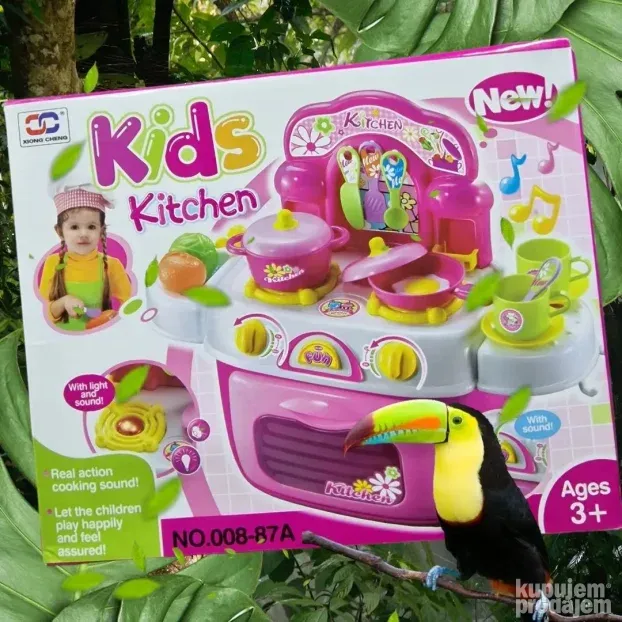 Kuhinjski set za decu sa muzikom - KupujemProdajem