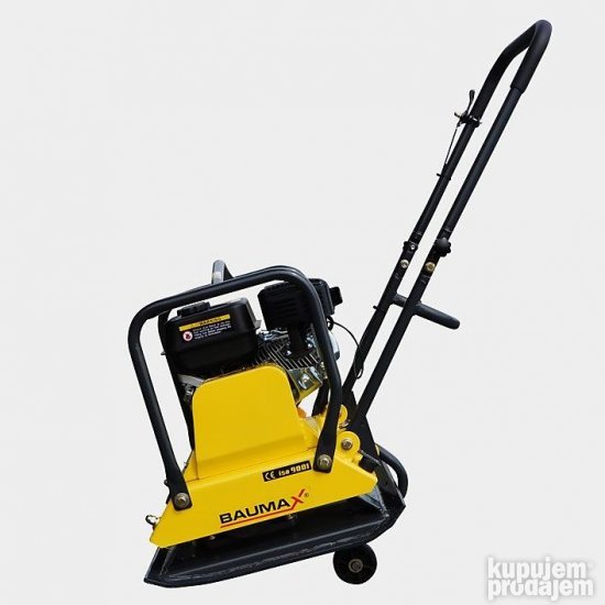 Vibro ploča 100kg 4,8kW + PU podloga i kotači BAUMAX VP16/44 ...