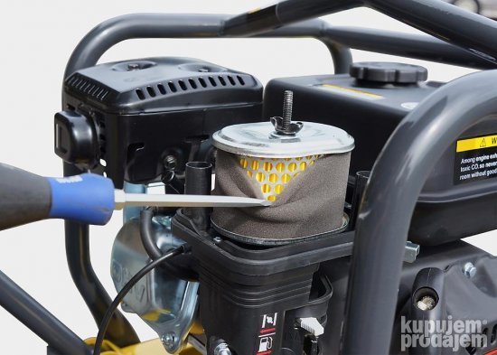Vibro ploča 100kg 4,8kW + PU podloga i kotači BAUMAX VP16/44 ...
