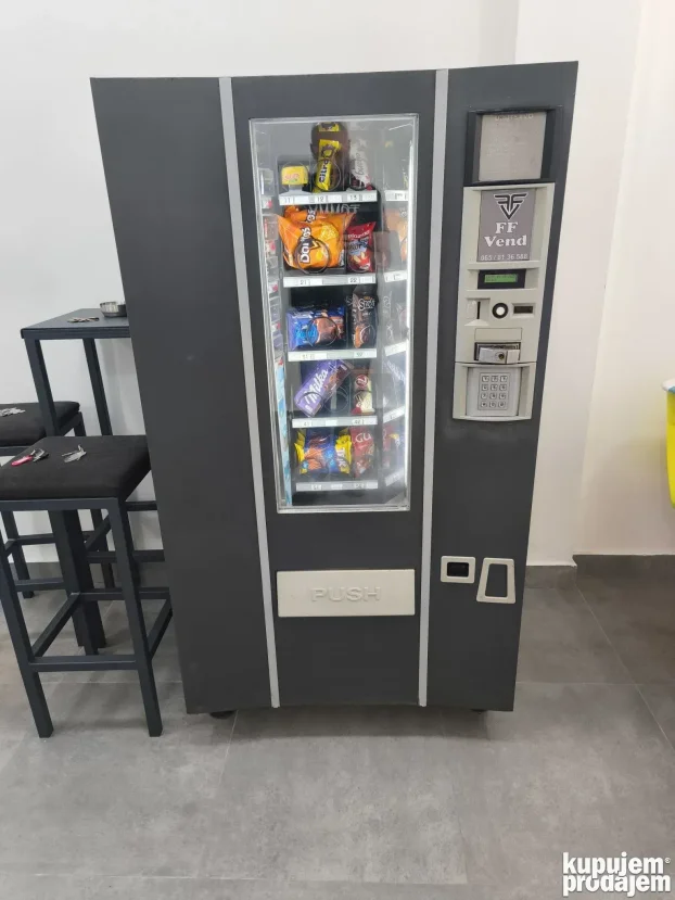 Vending BIANCHI Monaco aparat za sokove i grickalice - KupujemProdajem