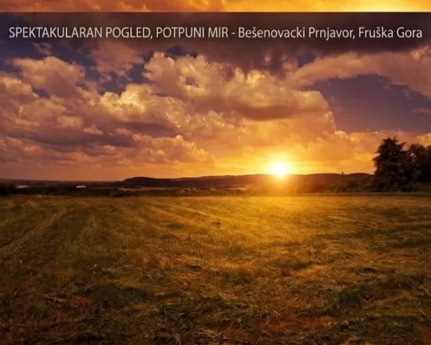 Građevinski plac 1600m2 iznad jezera Beli Kamen, Fruška Gora ...