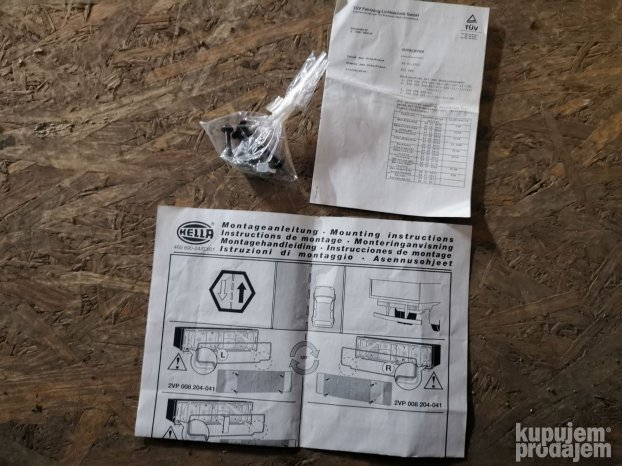 Stop lampa desna Mercedes Sprinter sasija 901-905 - KupujemProdajem