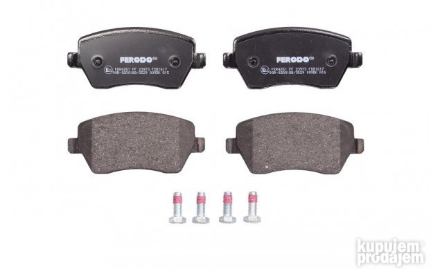 Renault Clio Reno Klio 3 Prednje Plocice - KupujemProdajem