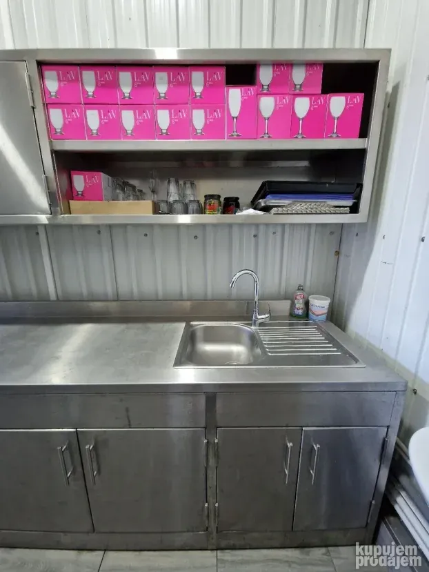 Prohromski radni stolovi, viseći elementi -ŽUPA INOX- - KupujemProdajem