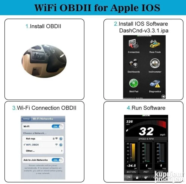 OBD II Dijagnostika WI fi - KupujemProdajem