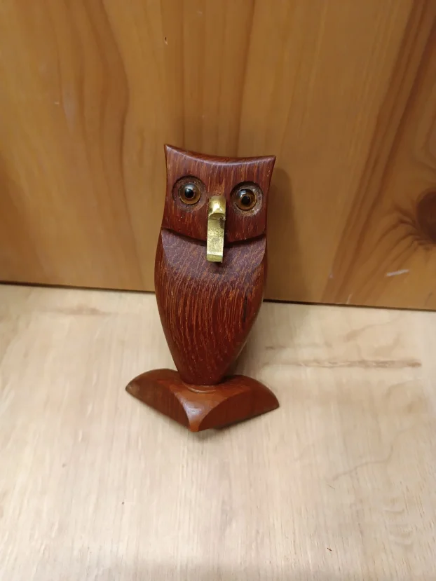 Stara drvena sova, otvarač/vadičep - KupujemProdajem