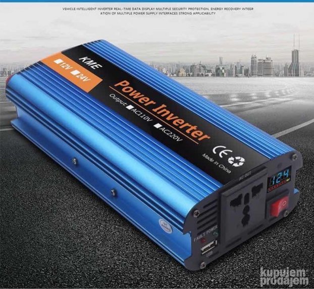 Pretvarac Napona 12-220v 500w 1000w 2000w - KupujemProdajem