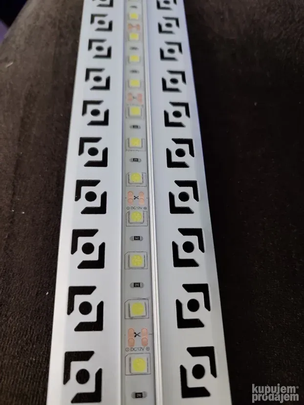 Aluminijumski profil za LED trake 2m Ugradni RIGIPS profil ...