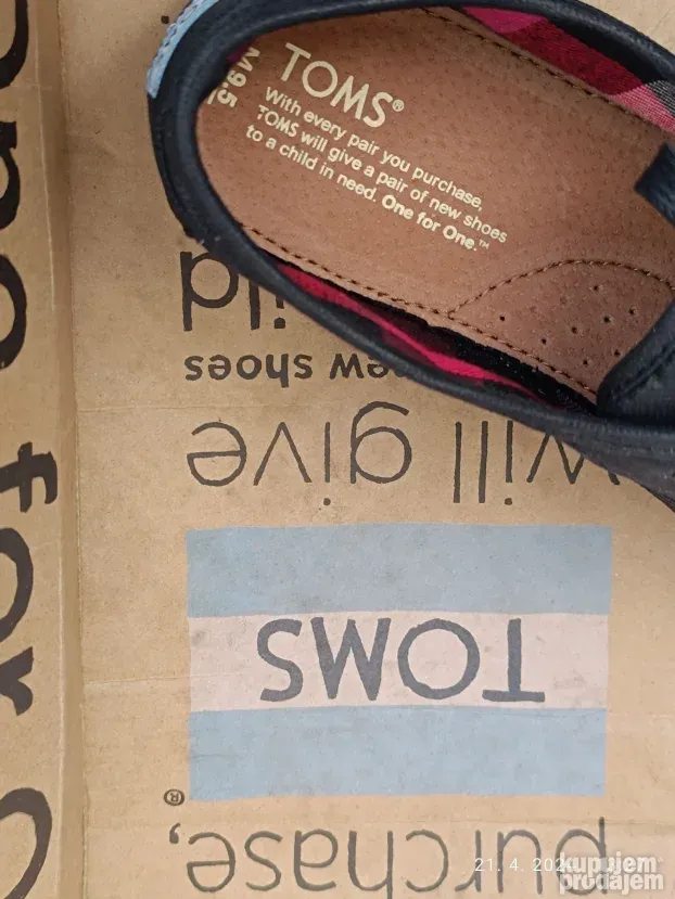 TOMS espadrile vel 41. - KupujemProdajem