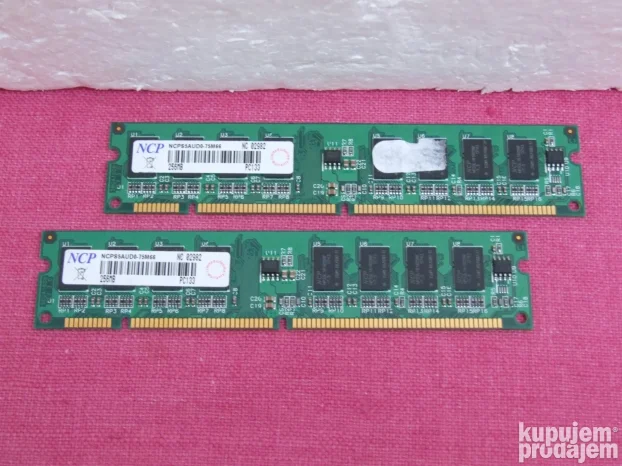 NCP 2x256 MB SDRAM za racunare i klavijature + GARANCIJA! - KupujemProdajem