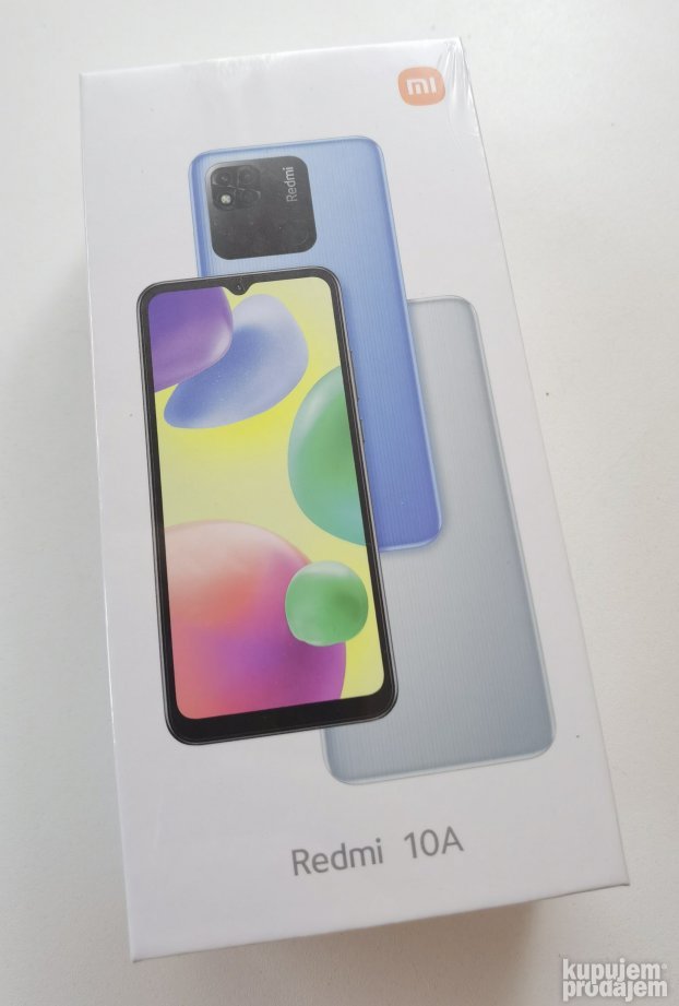 Xiaomi Redmi 10A 4GB / 128GB Graphite Gray NOV GARANCIJA - KupujemProdajem