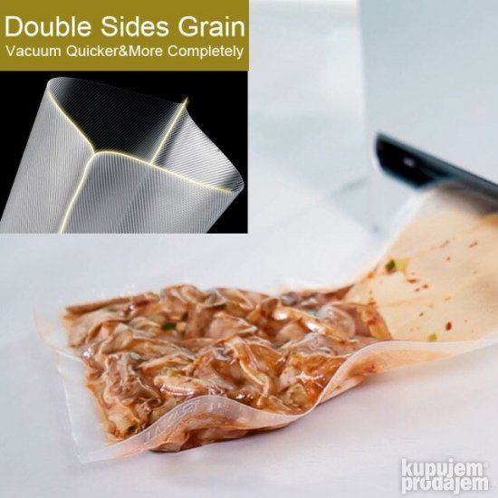 Vakum KESE za vakumiranje hrane 60 kom - XL -za "Sous vide ...